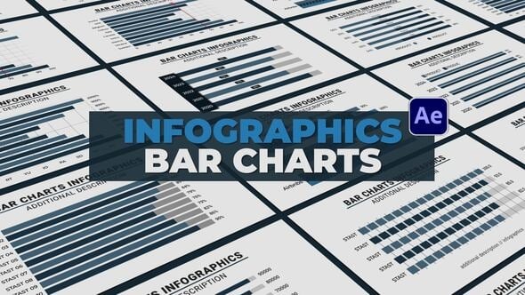 Download Bars Charts Infographics - Videohive - aedownload.com