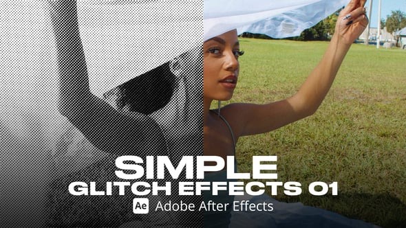 Download Simple Glitch Effect 01 Ae - Videohive - aedownload.com