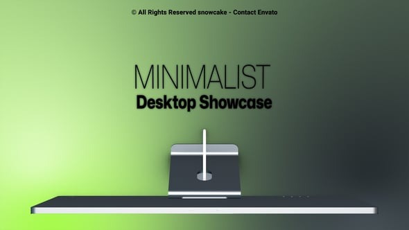 Download Minimalist Desktop Showcase - Videohive - aedownload.com