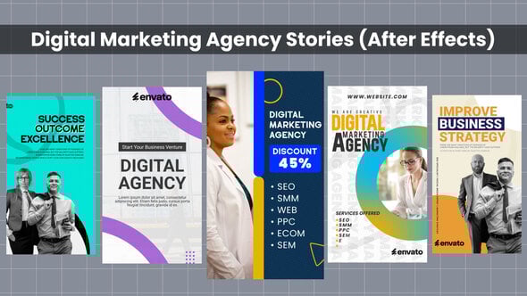 Download Digital Marketing Agency Stories - Ads Promo - Videohive ...