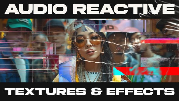 Download Audio Reactive Textures & Effects - Videohive - aedownload.com