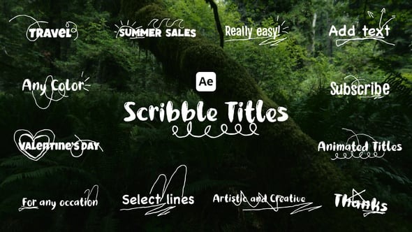 Download Scribble Titles - Videohive - aedownload.com