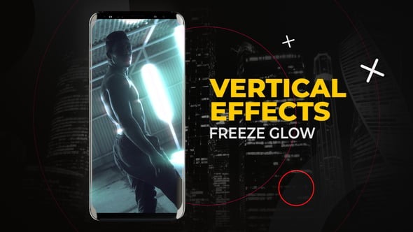 Download Vertical Freeze Glow Effects | After Effects - Videohive ...