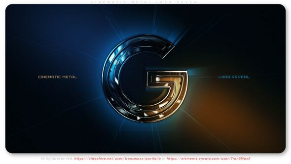 Download Cinematic Metal Logo Reveal - Videohive - aedownload.com
