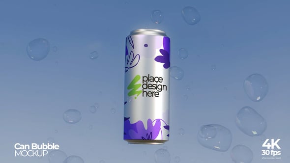 Download Can Bubble Mockup - Videohive - aedownload.com