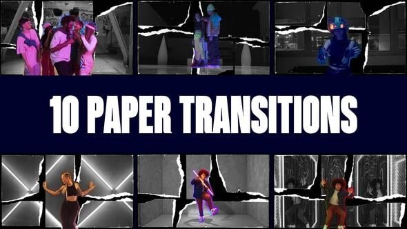 Download Paper Style Transition | Freeze Frame - Videohive - aedownload.com