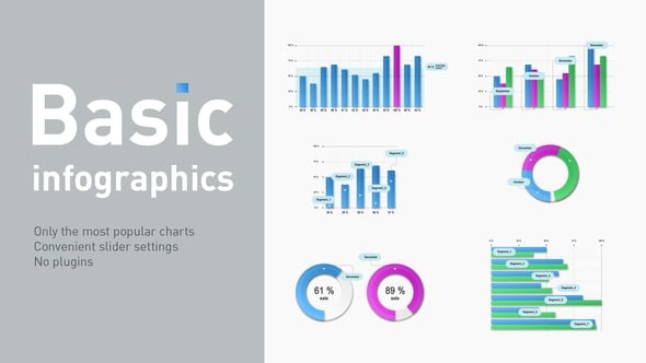 Download Basic infographics - Videohive - aedownload.com