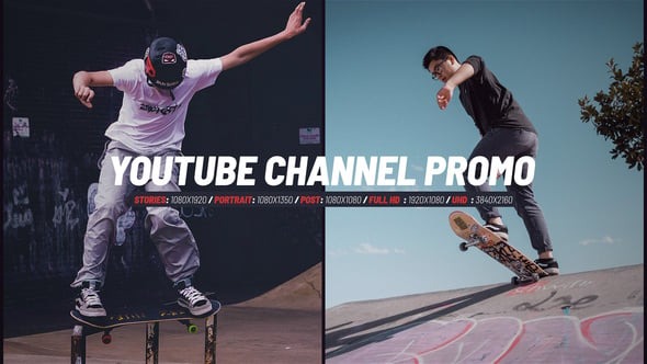 Download Youtube Channel Promo - Videohive - aedownload.com