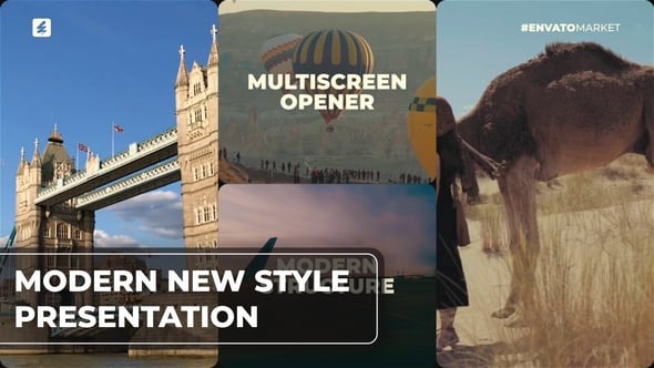 Download Multiscreen Slideshow | Split Screen Opener - Videohive ...