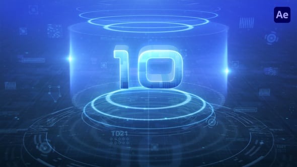 Download HUD Countdown Logo Intro - Videohive - aedownload.com