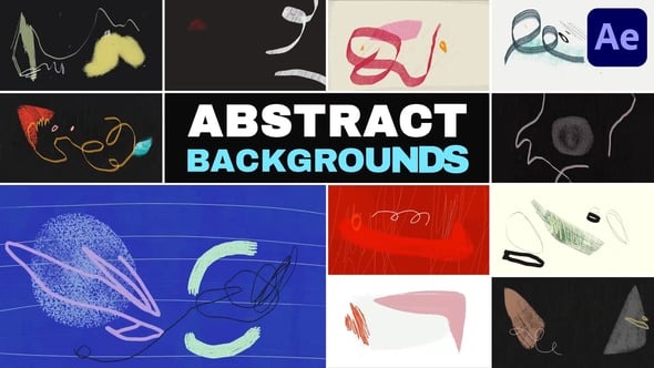 Download Abstract Scribble Looped Backgrounds | After Effects ...
