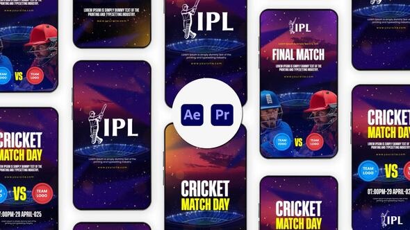 Download IPL Final Cricket Match Instagram Template Videohive ...