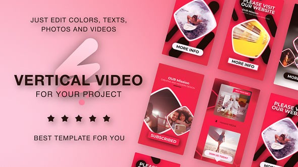 Download Instagram Reel Promo Slideshow Vertical Intro Videohive - aedownload.com
