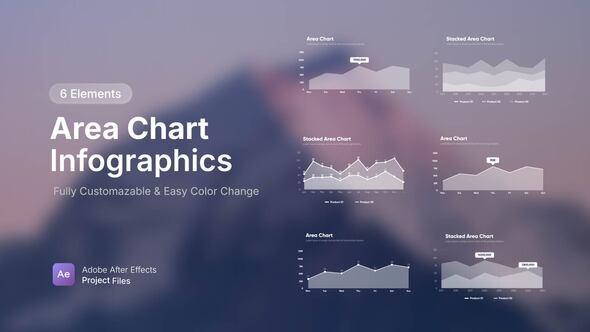 Download Area Chart Infographics Videohive - aedownload.com
