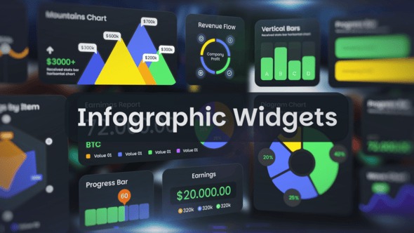 Download Infographic Widgets Videohive - aedownload.com