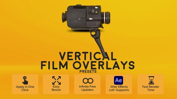 Download Vertical Film Overlays Videohive - aedownload.com